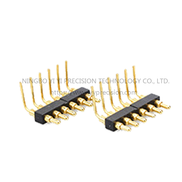 Customized Double Bend Pogo Pin Connectors Needles, High Quality ...