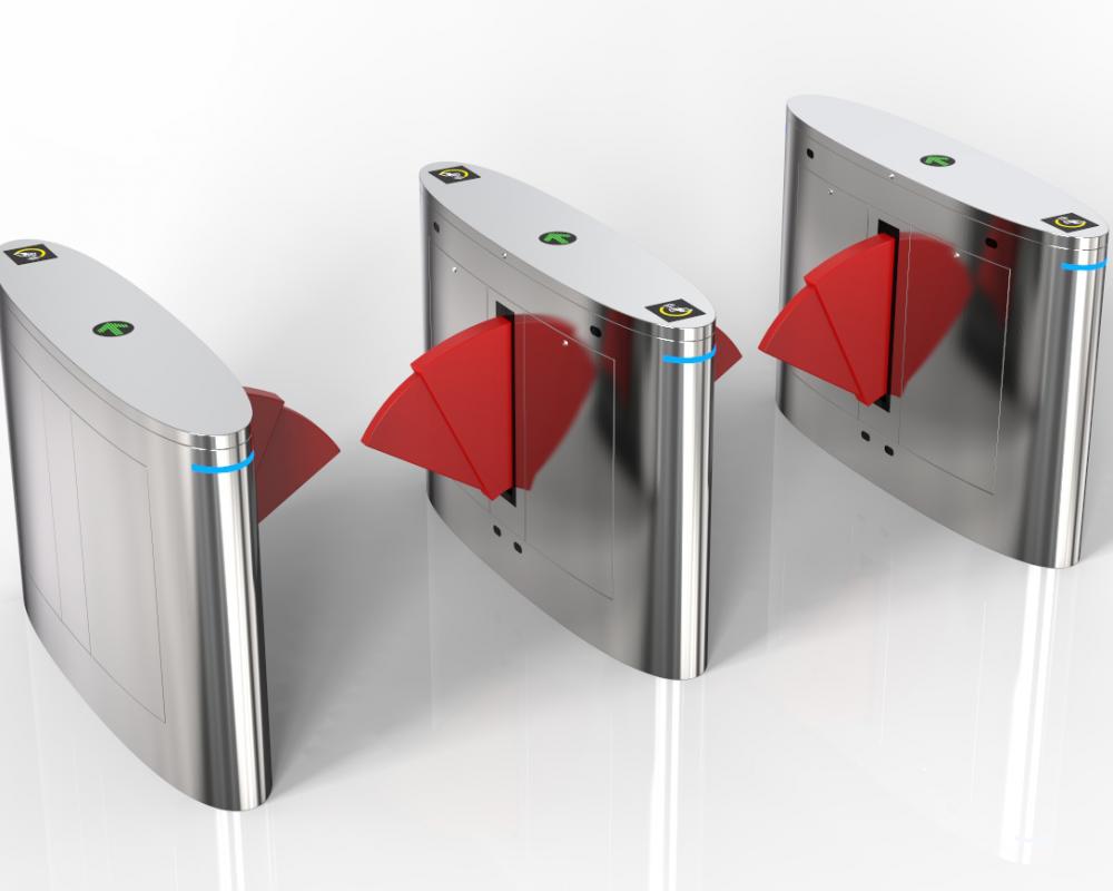 Access Control Flap Barrier Turnstile Gate, High Quality Access Control ...