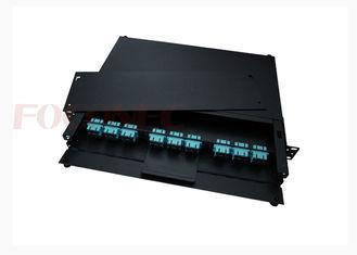 1ru 19 Inch Rack Mount Fiber Enclosure / Patch Panel , 3 Lg, High Quality 1ru 19 Inch Rack Mount ...