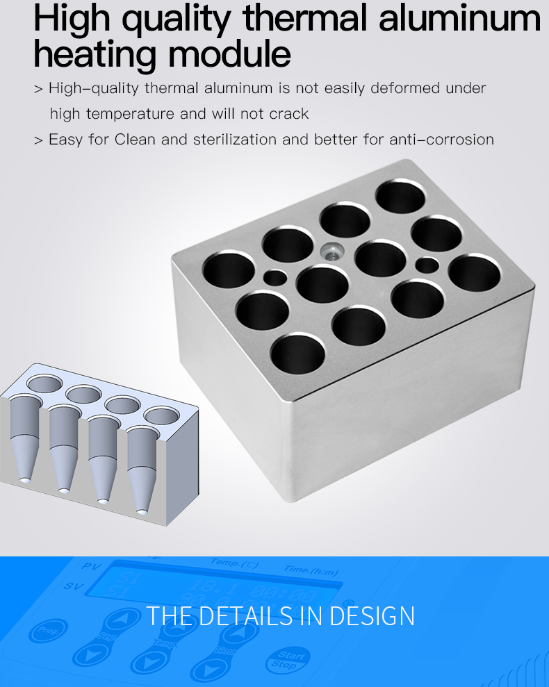 Laboratory Test Tube Microplate Heating Shaking Dry Bath Incubator ...