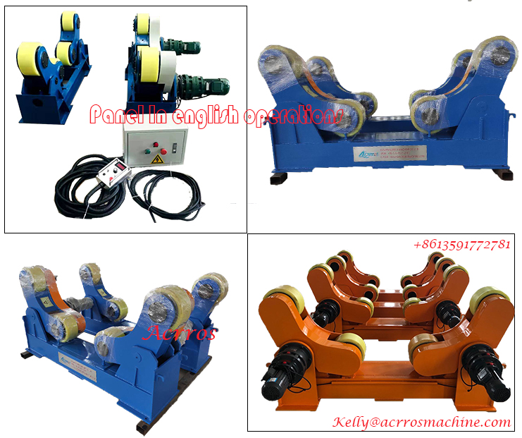 China Manufacture Mini Small Rotator 1000kg Welding Rotator/ 1ton ...