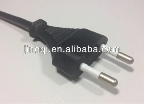 European Two Pin Plug Power Cord, High Quality European Two Pin Plug ...
