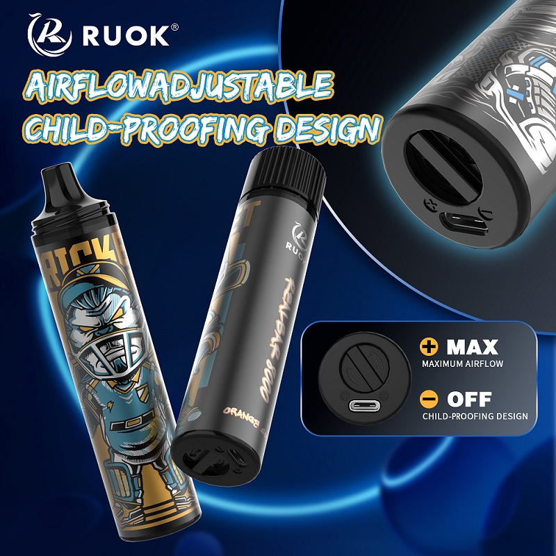 Ruok 8000 Puffs Disposable Vape Device, kualitas tinggi Ruok 8000 Puffs ...