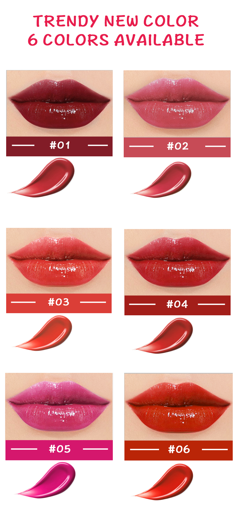 Korean Oem Lip Tint - Moisturizing Long-lasting Lipstick & Gloss, High ...
