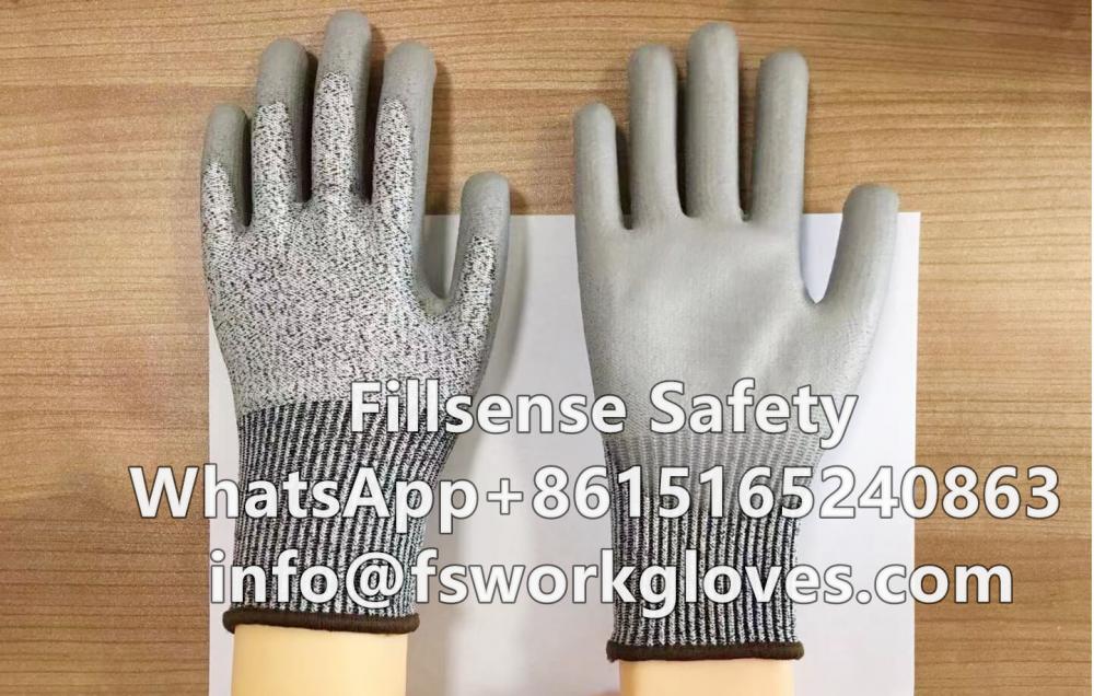 Cut Level 5 Cut Resistant Cut Proof Gloves, High Quality Cut Level 5 ...