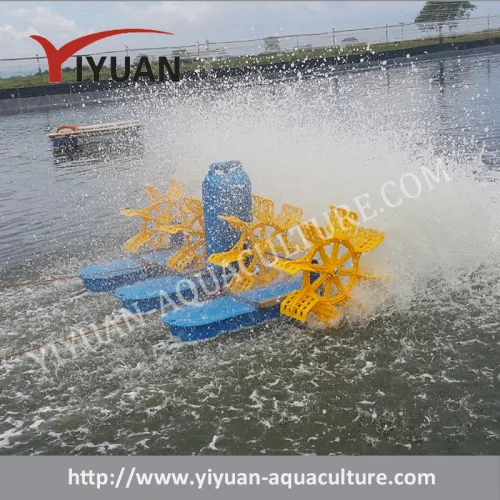 Aquaculture Paddlewheel Aerator For Prawn Pond, High Quality ...