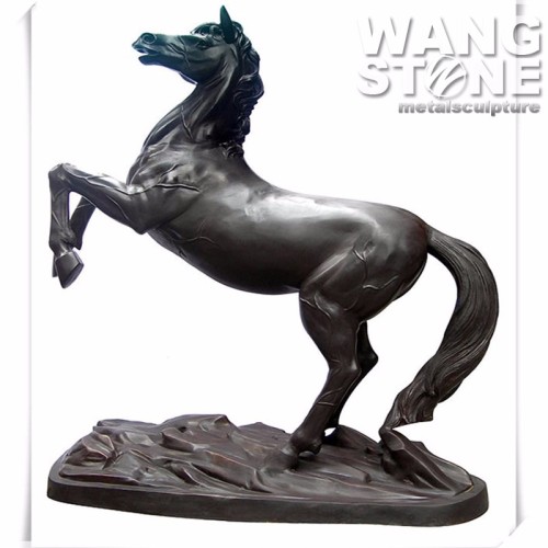 Cast Metal Animal Brass Arabian Horse Sculpture, High Quality Cast ...