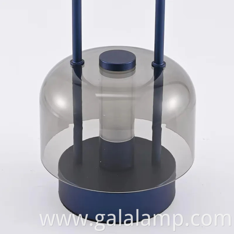 Hotel Restaurant Touch Dimming Rechargeable LED Table Lamp China ...