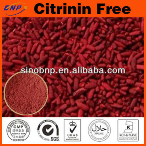 Bnp 100% Water Soluble No Citrinin Red Yeast Rice Extract Powder, High ...