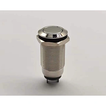 12mm Momentary Self-lock Waterproof LED Metal Push Button Switch