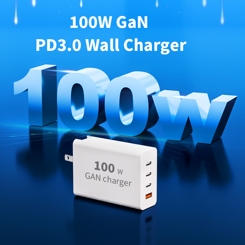 Gan Technology 100w Usb C Smart Charger, High Quality Gan Technology ...