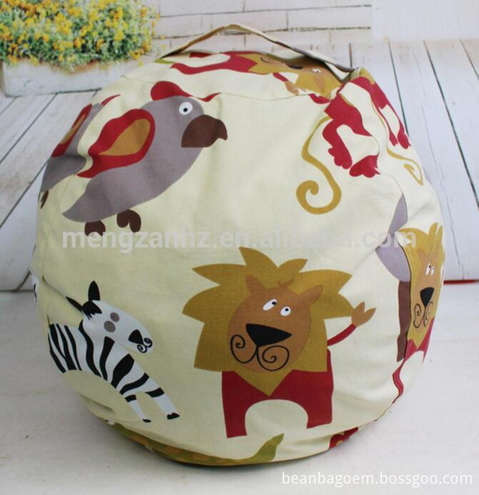 Cubby Cartoon Canvas 패브릭 Stuffed Animal Beanbag Cover, Bossgoo.com의 고품질 ...