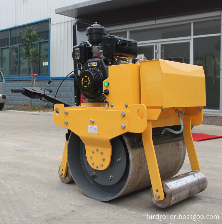 500kg Single Drum Hand Operated Road Roller, High Quality 500kg Single ...