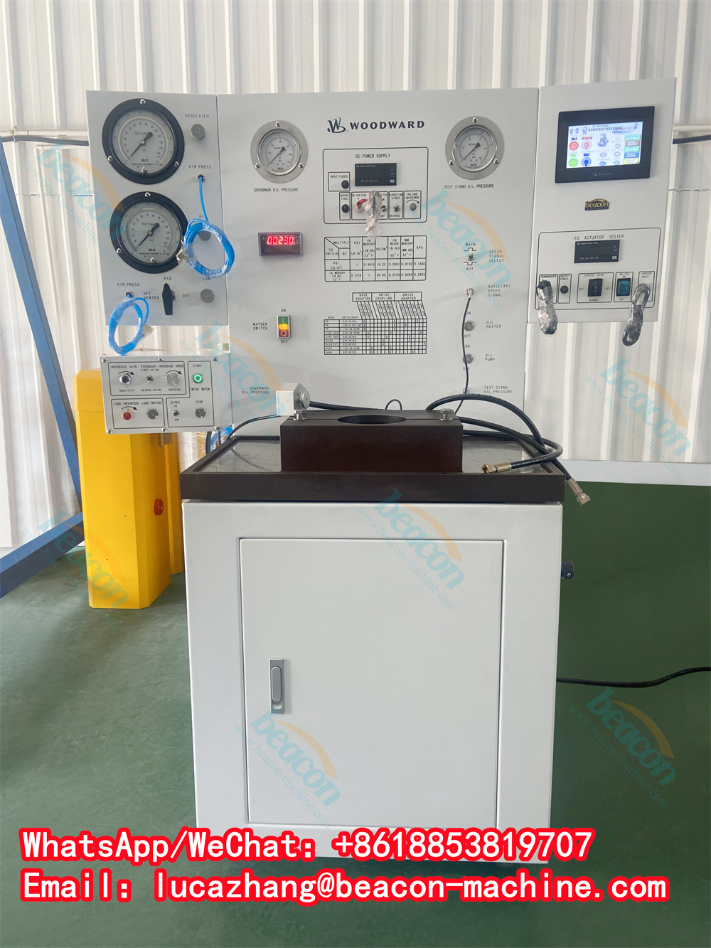 Beacon Bk2000 Woodward Speed Governor Test Bench, High Quality Beacon ...