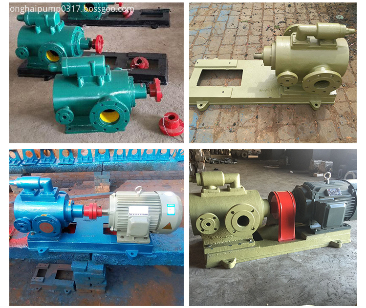 High Temperature Heat Transfer Oil Triple Screw Pump, High Quality High ...