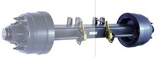 Bpw Steering Heavy Duty Semi Trailer Axle, High Quality Bpw Steering ...