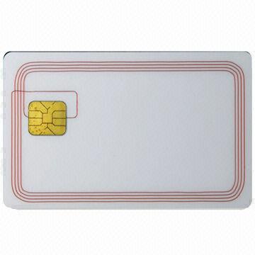 Combi Card With Contactless Id Cards And Contact Chip Sle5528 Or 5542 ...