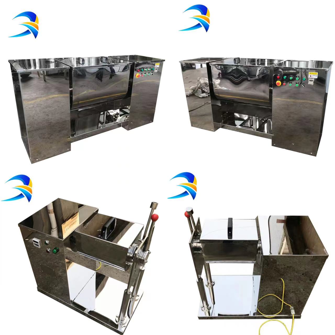 Horizontal Pharmaceutical Chemical Food Trough Mixer, High Quality ...