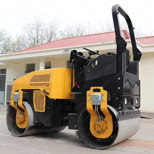 Double Drum Vibratory Road Roller 3 Ton Road Roller Soil Compactor ...
