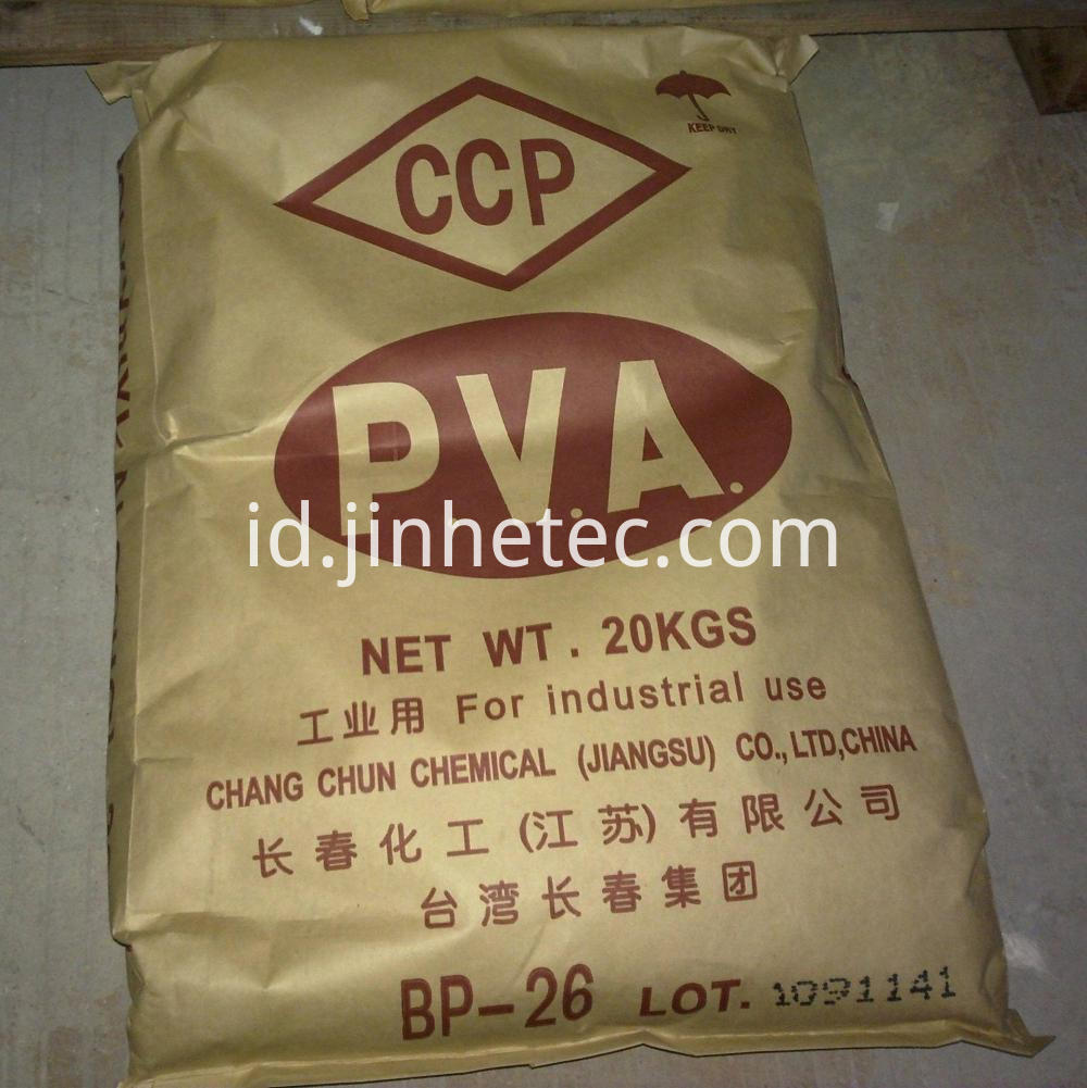 Cina Modified Low VCM Kuraray PVOH untuk produksi PVC Produsen