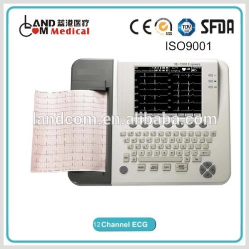 12-channel Resting Ecg Machine With Ce, High Quality 12-channel Resting ...