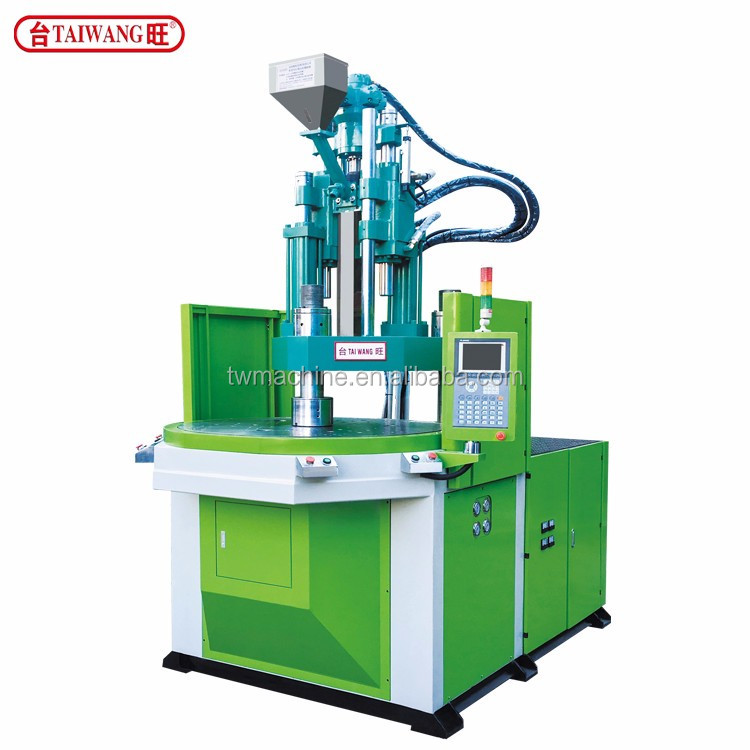 70 Ton Vertical Plastic Rotary Injection Molding Machine For Security ...