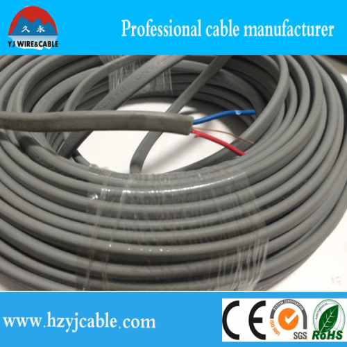 Twin Cores Flat Sheath Cable 99.9%copper 2*6mm2 2*1.5mm2, High Quality ...