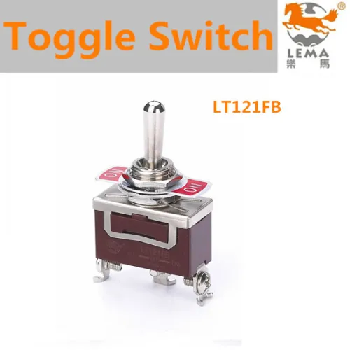 Lt121fb Single Pole Double Throw Auto Return Toggle Switch, High ...