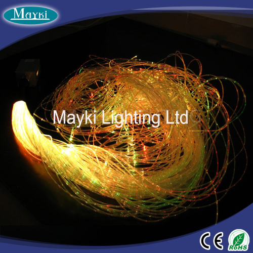 Side Spot Light Fiber Optic Light Cables , 1*1.0 Mm , Clear , Waterfall ...