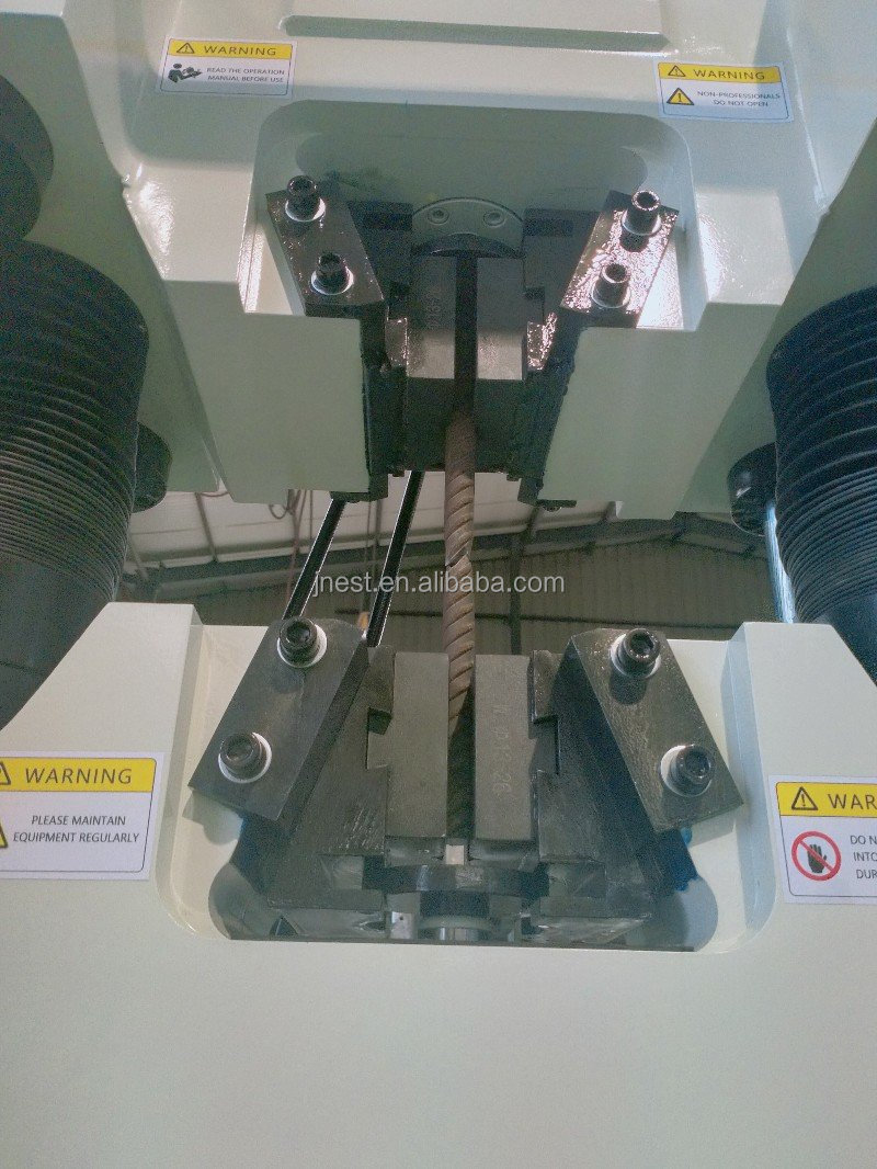 300kn 30ton Computer Control Hydraulic Servo Metal Rod Rebar 3-point ...