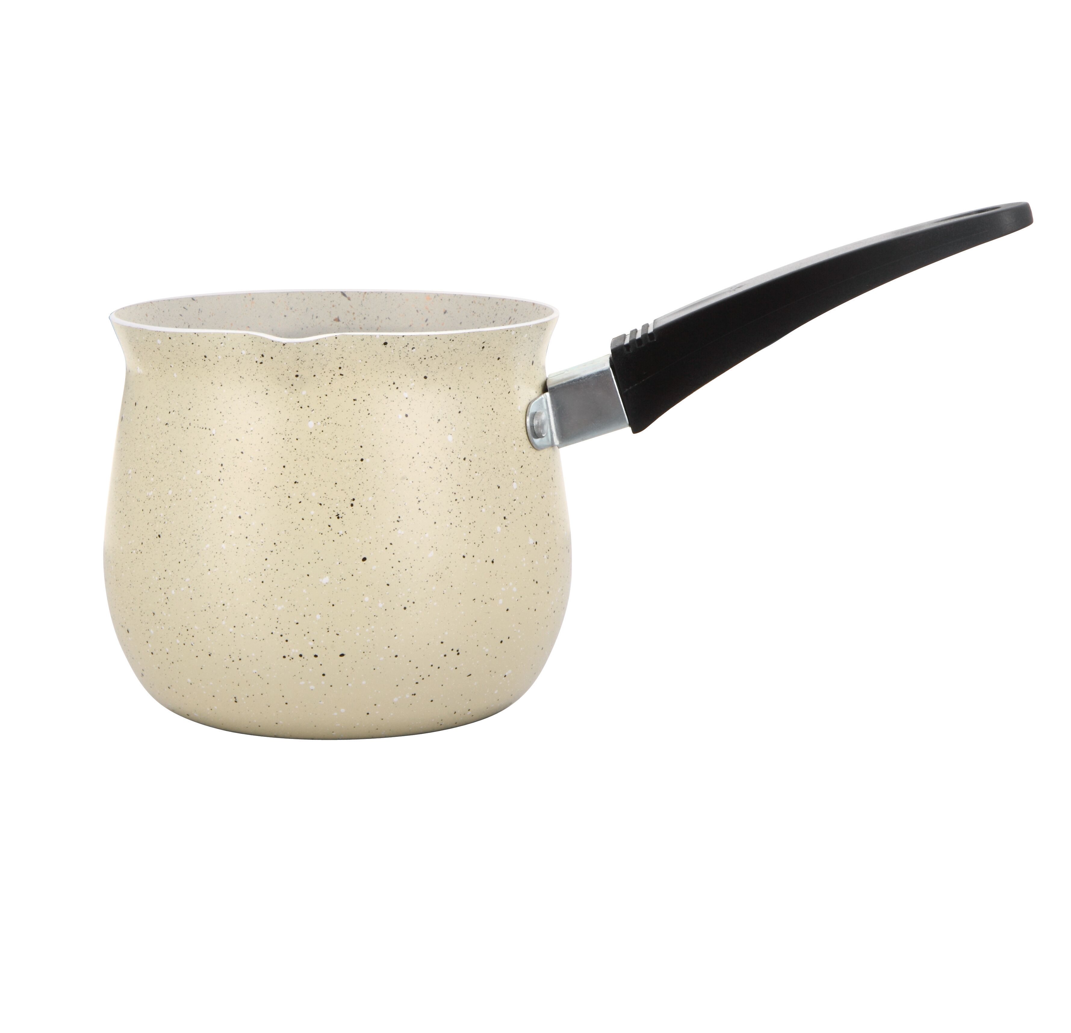 Dalebrook Turkish Coffee Warmer Set With Enamel Cezve And Wooden Handle ...