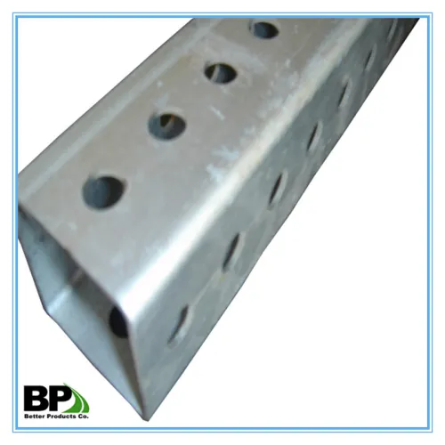 Perforated And Galvanized 14 Guage Square Sign Post, High Quality ...