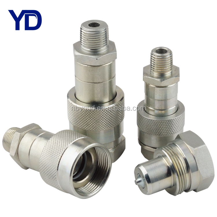 70mpa Carbon Steel Ball Type Hydraulic Quick Couplings/coupler, High ...