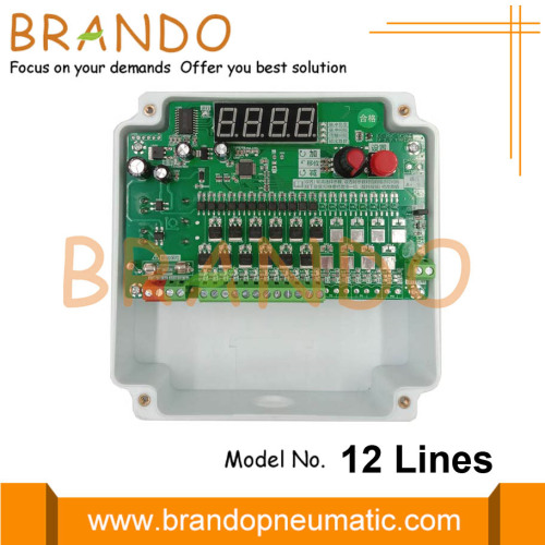 12 Lines Sequential Timer Board Jet Pulse Controller China Manufacturer