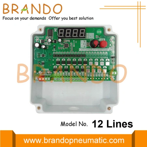 12 Lines Sequential Timer Board Jet Pulse Controller China ...