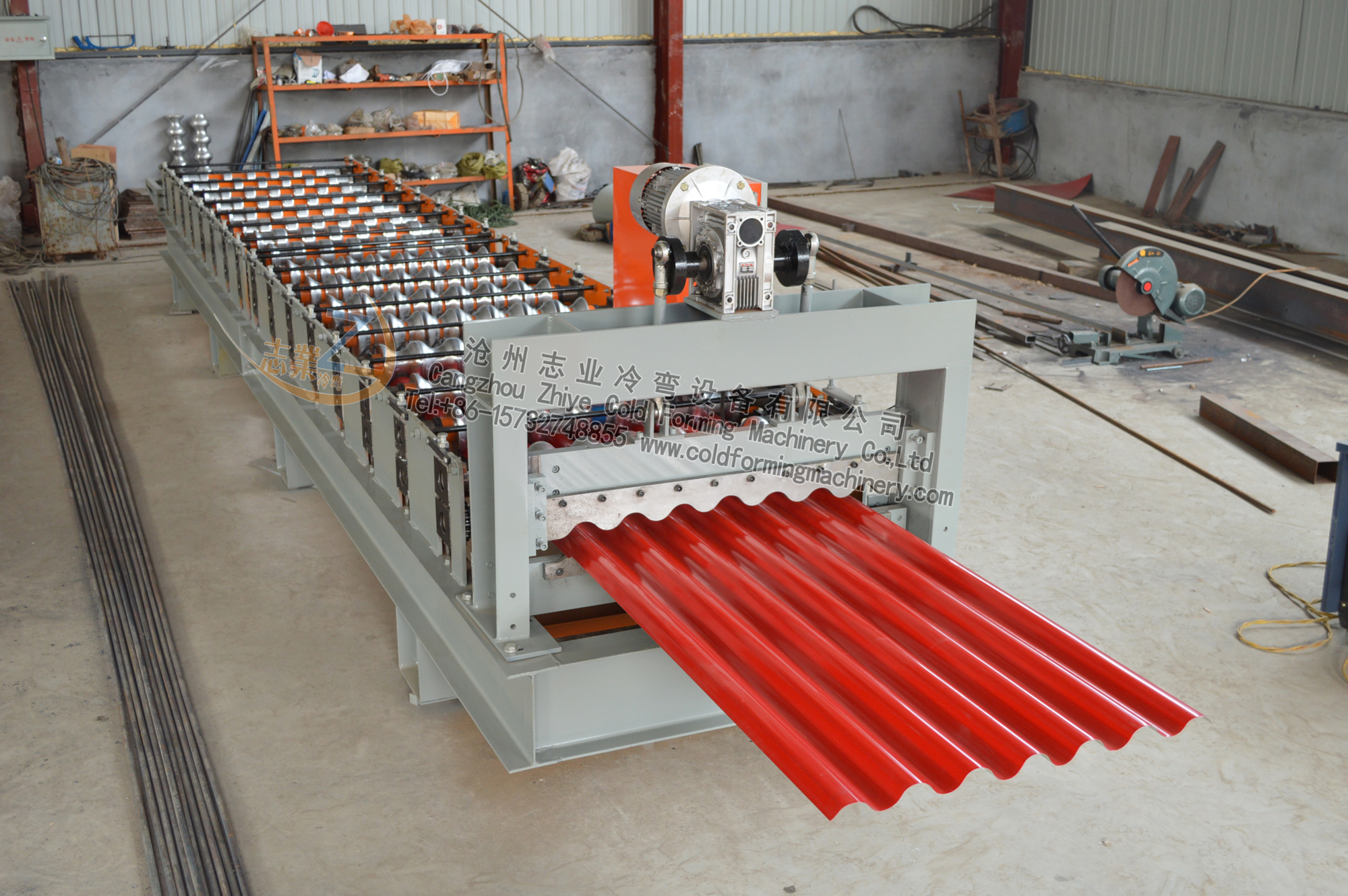 Ibr Metal Sheet Roof Panel Roller Former Machine, High Quality Ibr ...