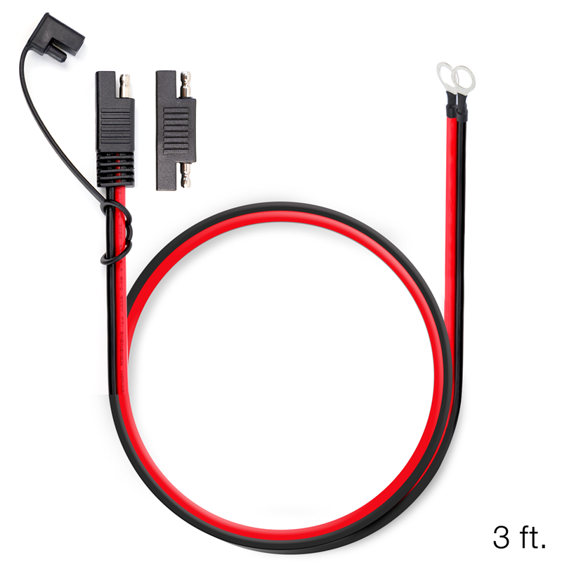 Sae Battery Connector: Sae To Ring Terminal Harness With 20ft Extension ...