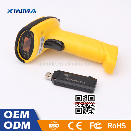 Barcode Qr Code Reader Wireless Scanning Gun For Mini Warehouse, High ...