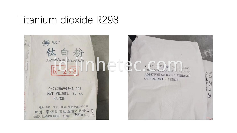 Cina Rutile Titanium Dioxide R298 Landscape Produsen