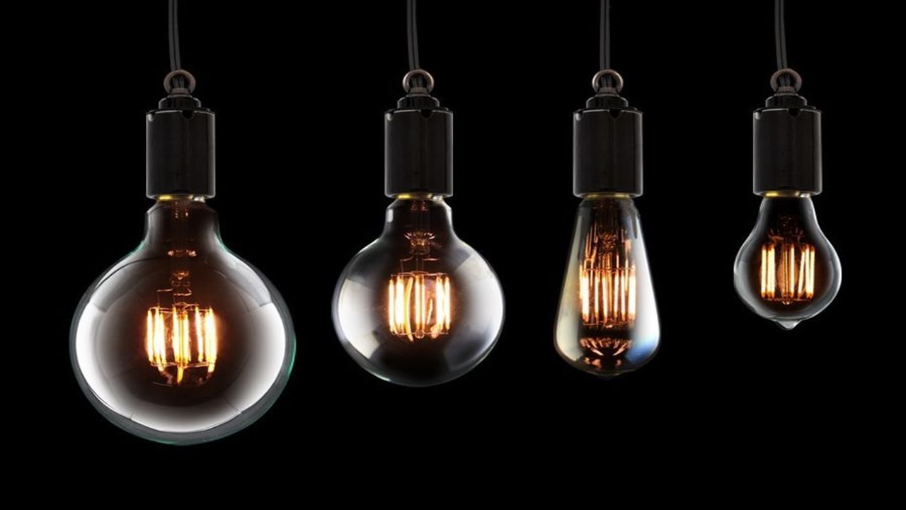 Retro G95 Smart E27 2300k Tungsten Incandescent Light Bulbs, High ...