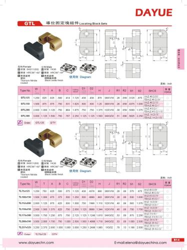 Guide Block Assembly For Injection Mold Components, High Quality Guide ...