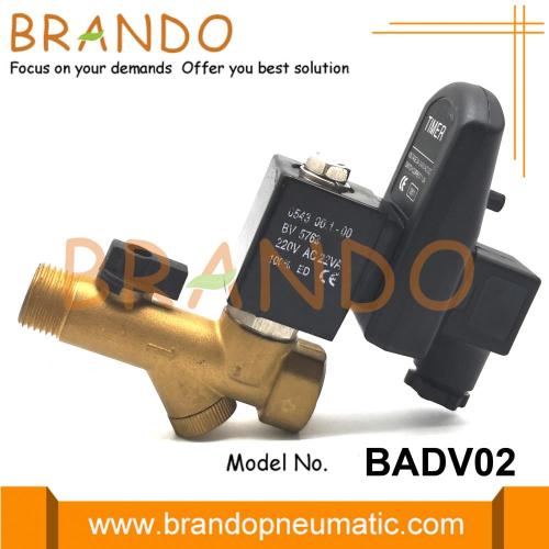 Air Receiver Tank Timer Auto Drain Valve 220V China Manufacturer