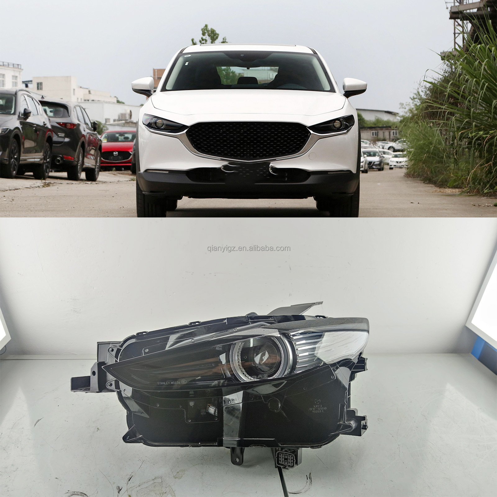 Lighthouse Led Headlights For Mazda Cx-30 2022 Matrix Projector ...