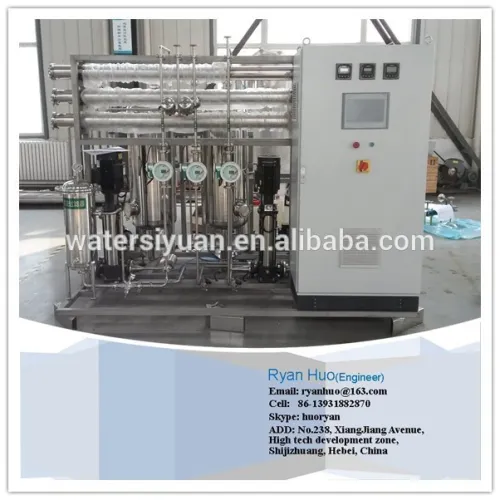 Double Pass Ro System+edi System For Pharmaceutical Industry(usp & Gmp ...