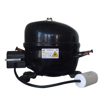 R600a Kompresor Hermetic Untuk Pendinginan, 1/7hp, Cop 1.7, Kapasitas ...