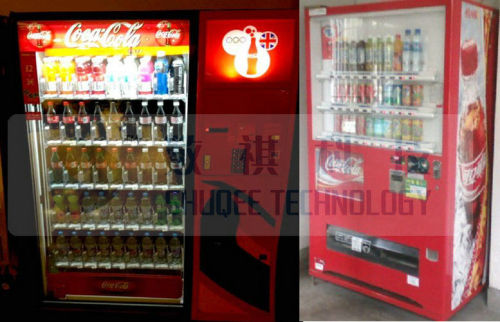 Large Glass Window Un Cooled Vending Cinema Ticket Machine With Dex ...