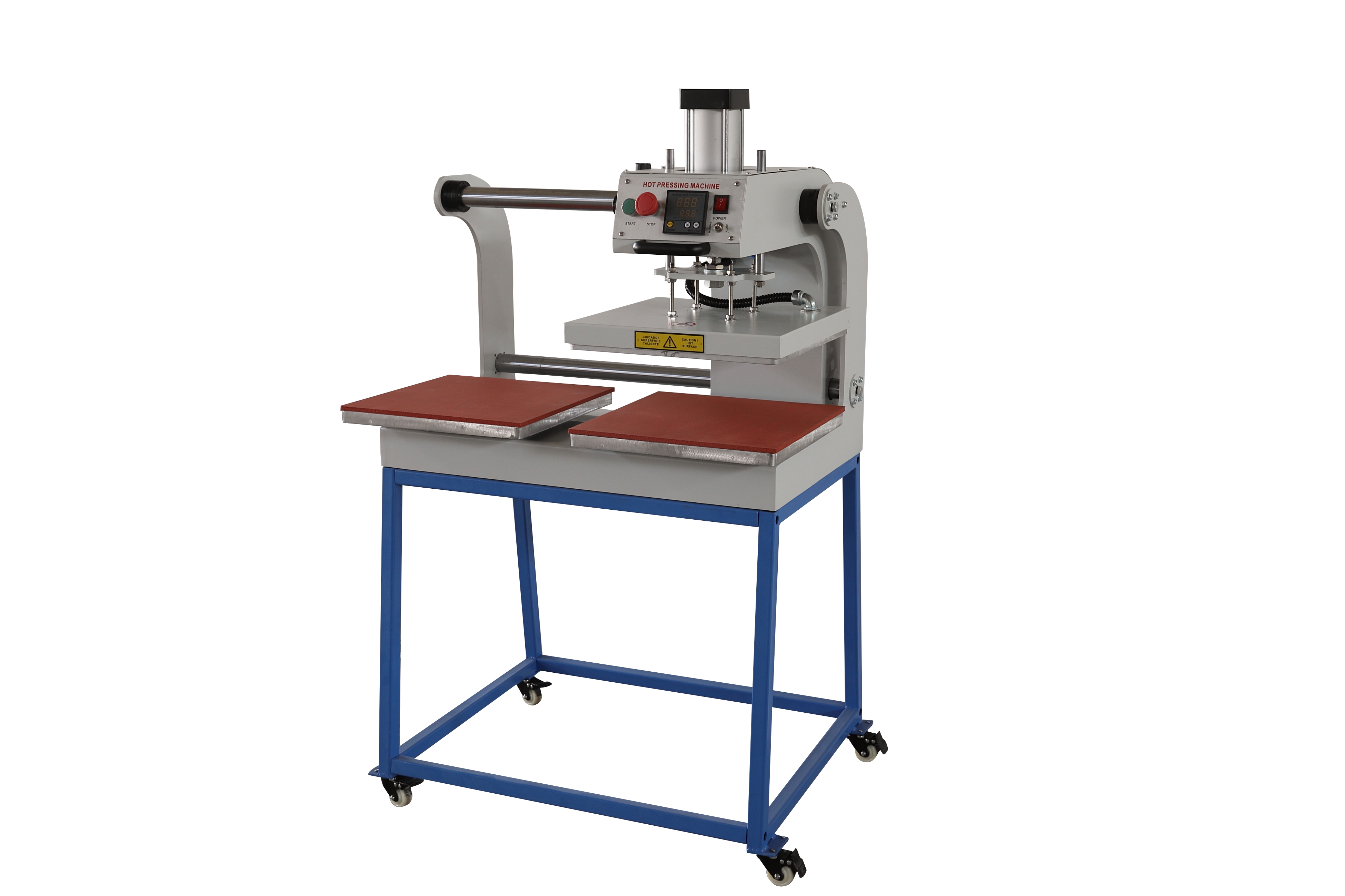 Ds-ha38 Double Station Pneumatic Heat Press Machine For T-shirt Hot ...