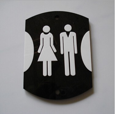Wc Toilet Sign Acrylic Display Toilet Sign, High Quality Wc Toilet Sign ...