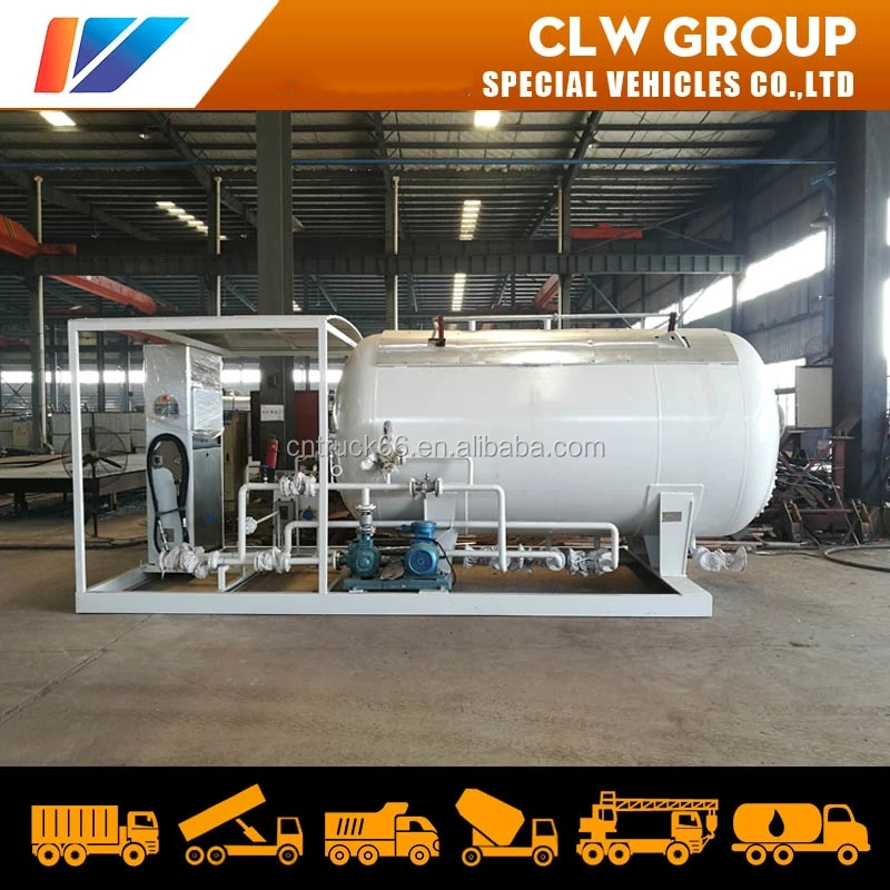 5mt Mini Lpg Skid Station Gas Tank Station Plant 10000 Liters Cooking ...