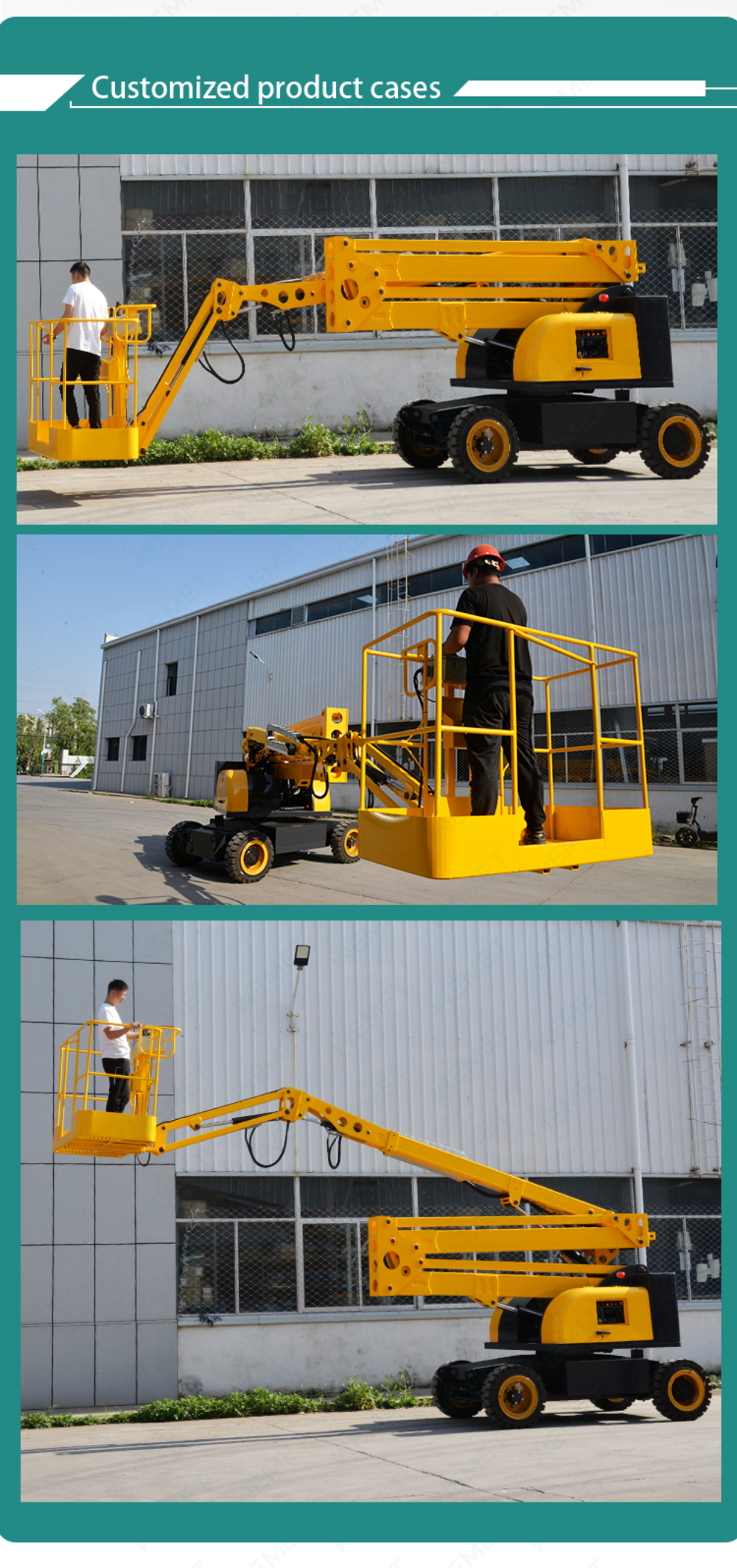 30 Meter Mobile Articulated Jlg Boom Lift For Sale, High Quality 30 ...